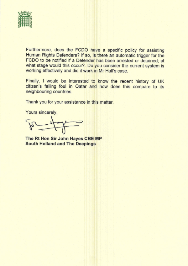 Major Step Forward: UK Foreign Secretary Urged to Act on Andy Hall’s ...